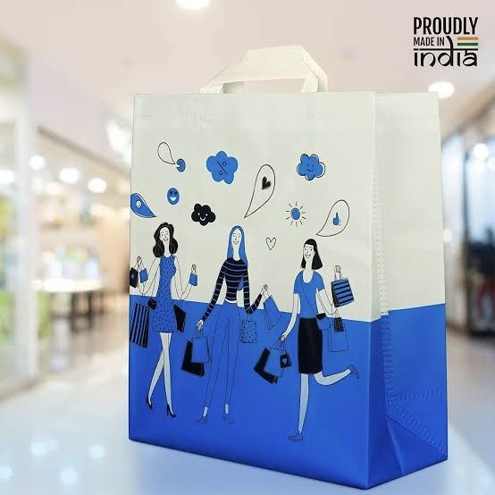 Printed Loop Handle Non Woven Box Bag at Rs 220 in Prayagraj - ID: 7667635