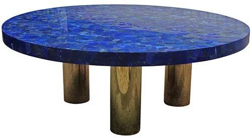Polished Gemstone Lapis Lazuli Table Top, Color : Blue 6 X 3cm at Rs ...