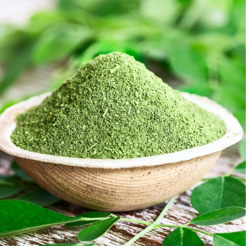 Moringlow Natural Moringa Leaves Powder 100% Naturally Grown Dried, Grade : A1 at Rs 300 in Pune