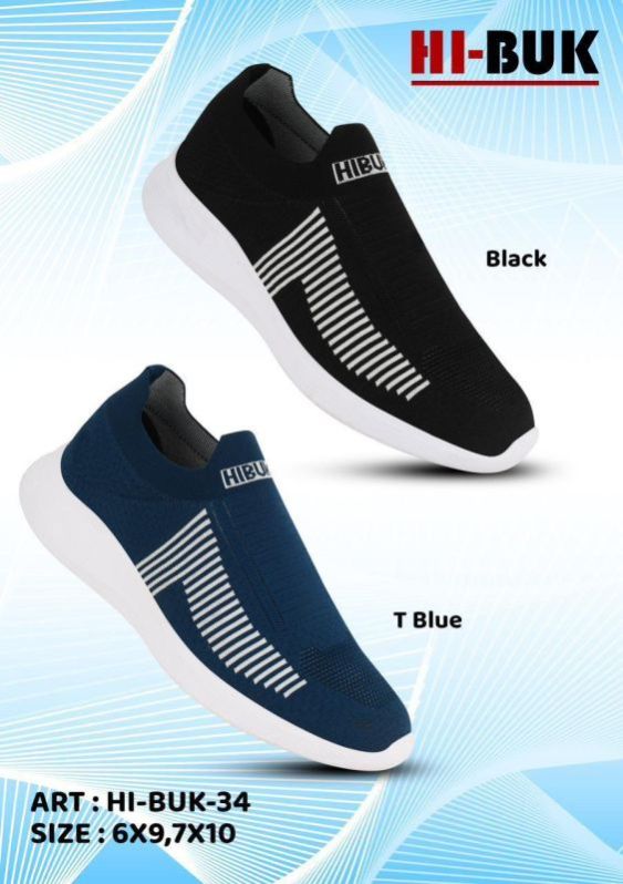 HI-BUK-34 Mens Sneaker Shoes Without Laces, Insole Material : Cotton at ...
