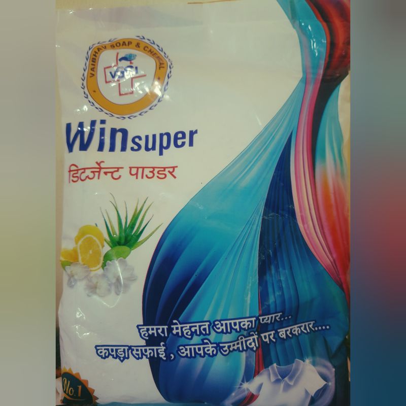 Win super Washing Powder, Packaging Type : Plastic Packet at Rs 60 in ...