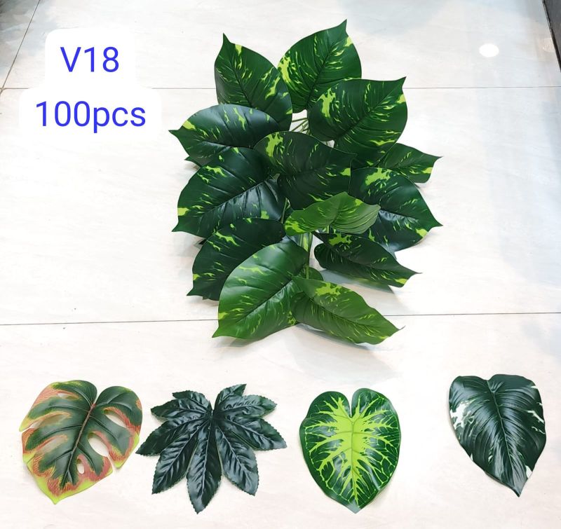 Plastic Artificial 18 Patta Bunch, Color : Green at Rs 180 / Piece in ...