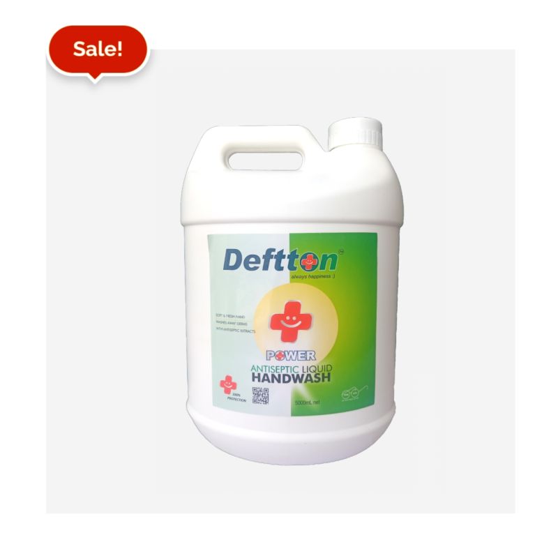 5 Litre Deftton Antiseptic Hand Wash Liquid at Rs 699 in Indore - ID ...