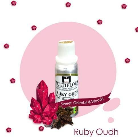 Multiflora Yellow Ruby Oudh Fragrance Oil, Purity : 100%, Packaging ...