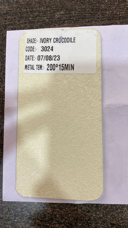 Ivory Crocodile Powder Coating, for Industrial Use, Speciality ...