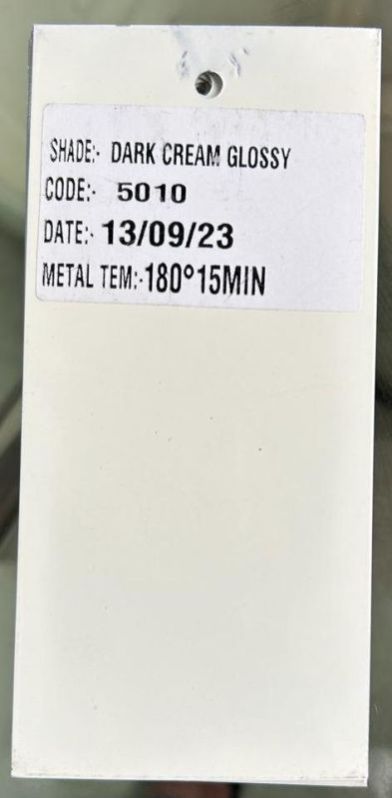 Dark Cream Glossy Powder Coating, For Industrial Use, Packaging Type ...