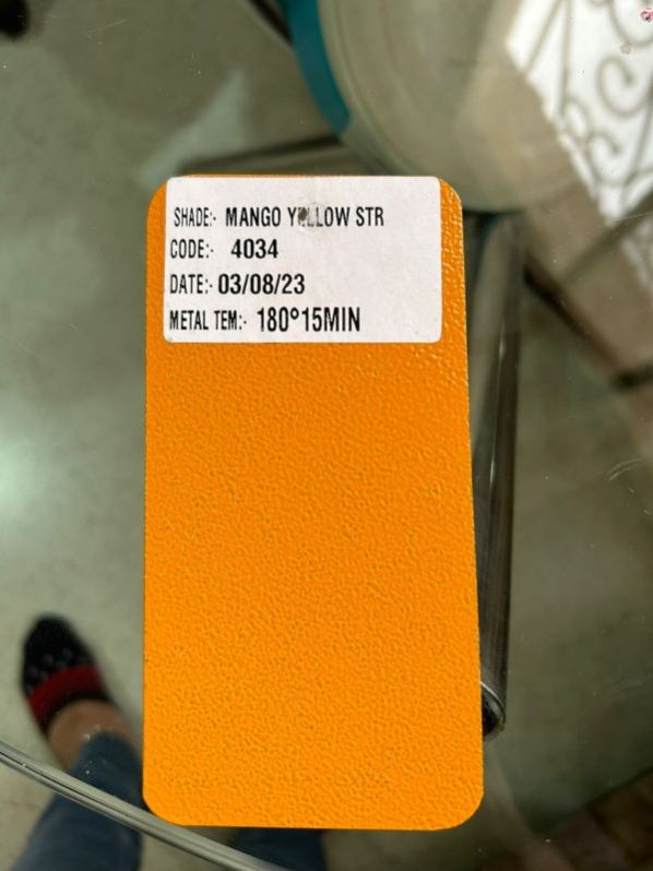 Mango Yellow Structure Powder Coating, for Industrial Use, Speciality ...