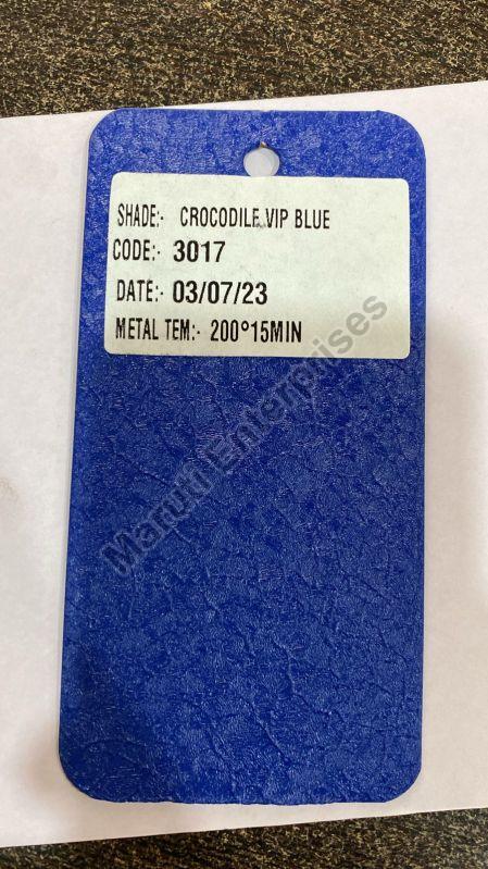VIP Blue Crocodile Powder Coating, for Industrial Use, Speciality ...