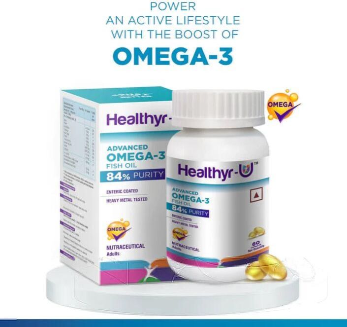 Advanced Omega 3 Fish Oil (84% Purity) Capsules at Rs 1470 in Mumbai ...