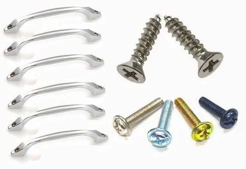 Mild Steel Pan Head Handle Screw, Thread Type : Full Threaded ...