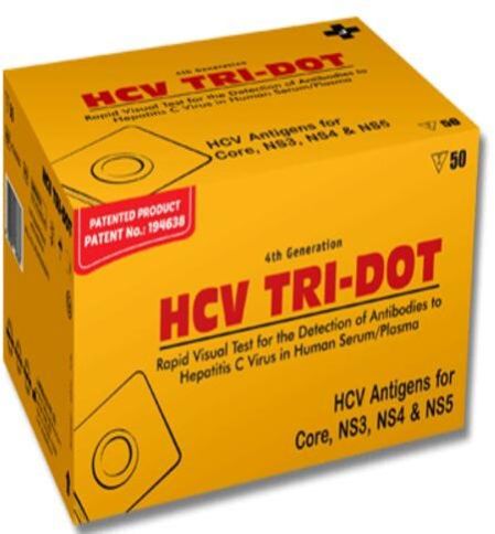 J Mitra Hcv Tri-dot Test Kit, Packaging Type : Box at Rs 2,700 / piece ...
