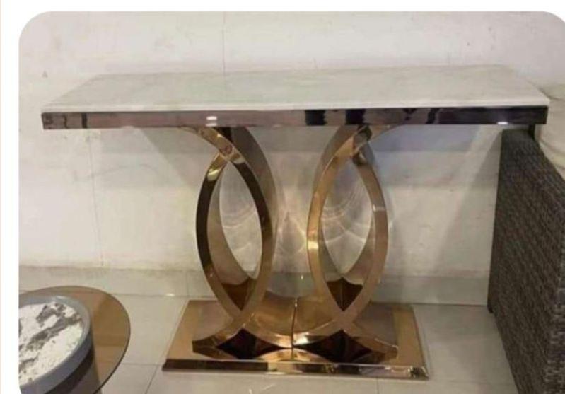 SI Stone SS Console Table, Shape : Rectangle at Rs 16500 in Moradabad ...