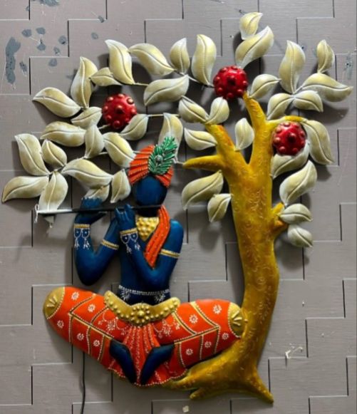 Lord Krishna 3-d Wall Hanging With LED Light at Rs 3,400 / piece in ...