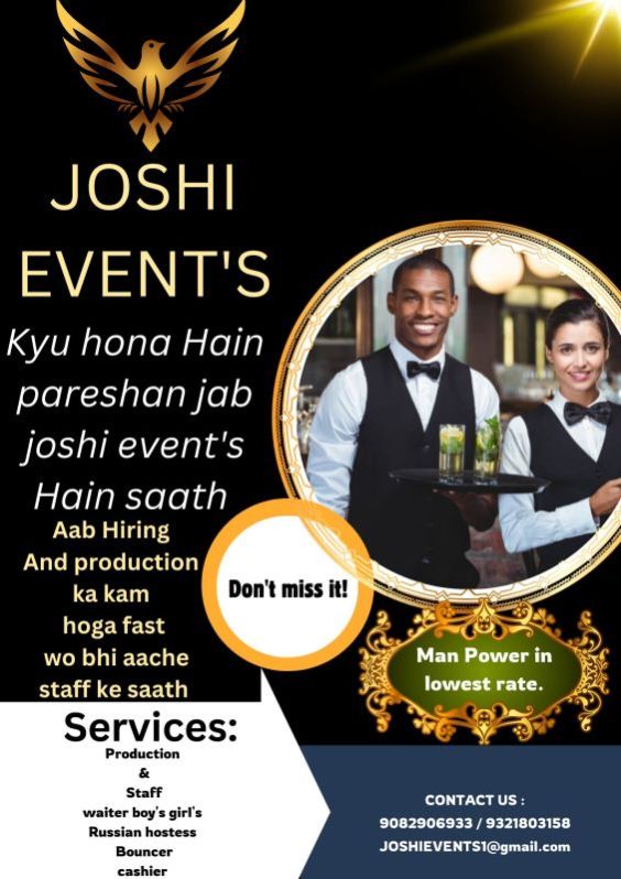 Joshi events in Mumbai - Service Provider of Manpower Service & event ...