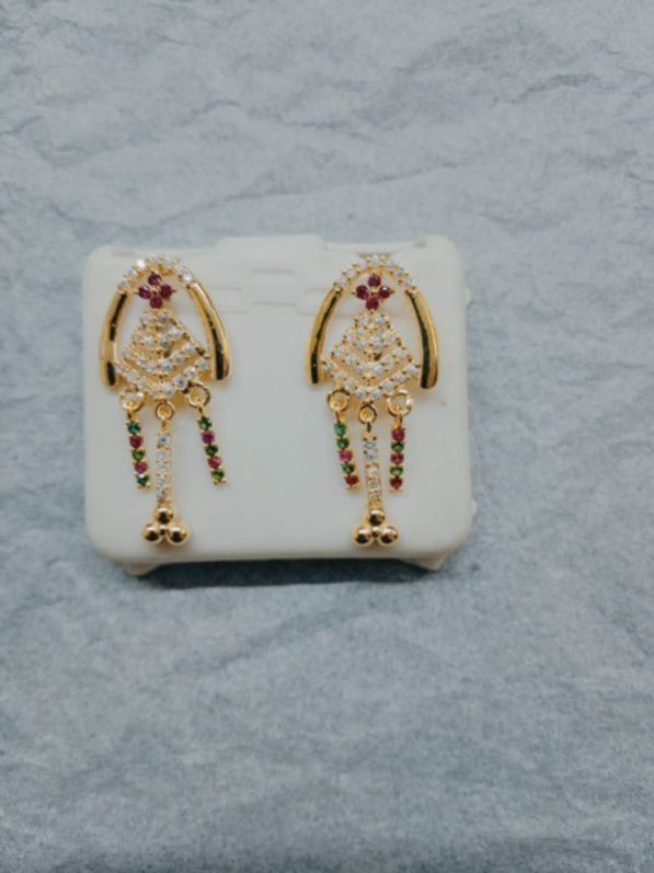 Ladies Gold Fancy Ear Stud at Rs 10,000 / Pair in Mumbai - ID: 7506862