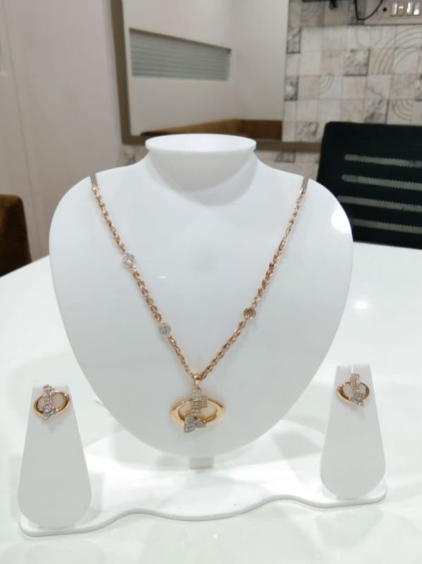 Ladies Fancy Gold Chain Necklace Set at Rs 10,000 / Set in Mumbai - ID ...