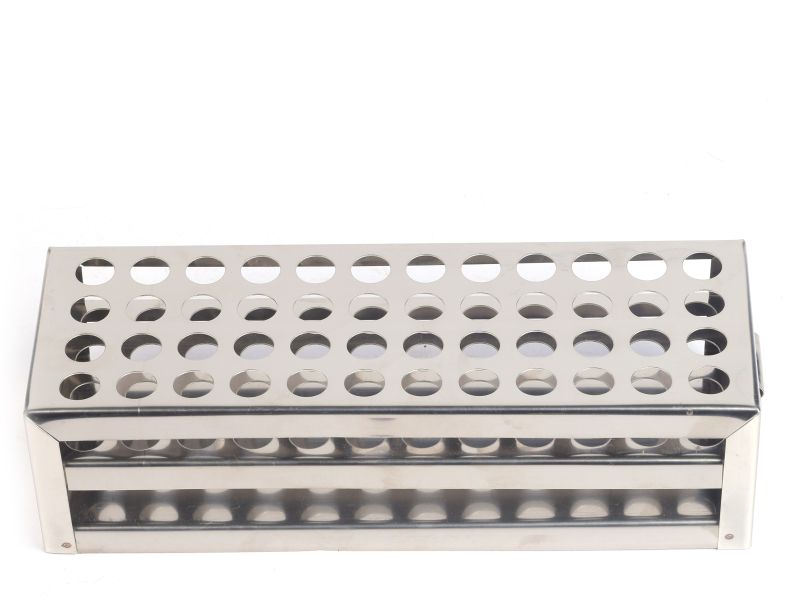 SS Test Tube Stand For Laboratory at Rs 130 in Delhi - ID: 7555107 | DK ...