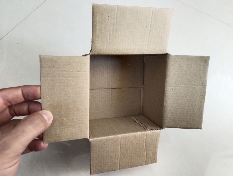 140/150 GSM Pasting Paper 3ply Corrugated packaging boxes, Shape ...