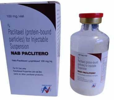 Nab Paclitero 100mg Injection For Used To Treat Ovarian Cancer, Breast ...