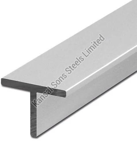 Polished Mild Steel T Angle for Constructional, Manufacturing Unit at ...