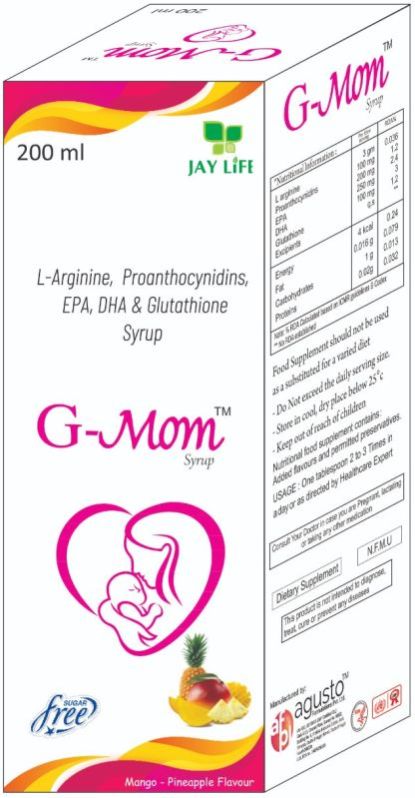 G-mom Syrup For Clinical, Hospital, Personal at Rs 249 in Ahmedabad ...