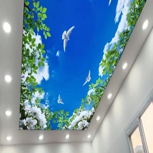 LED Stretch Fabric Ceiling for Commercial Spaces, Residential Interiors ...