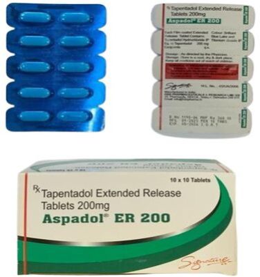 Aspadol ER 200mg Tablet, Packaging Type : Box at Rs 140 in Lucknow - ID: 7613669