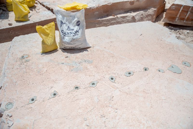 Rock Breaking Chemical Powder For Stone/Concrete Cracking, Roadworks at ...