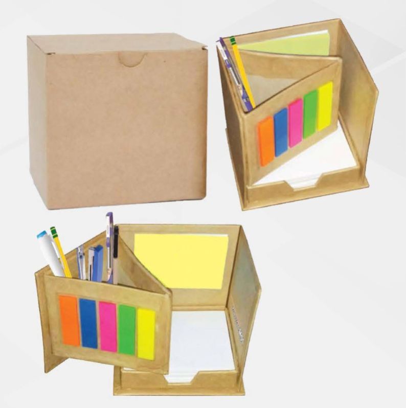 Paper Sticky Note Cube Box For College, Home, School at Best Price in ...