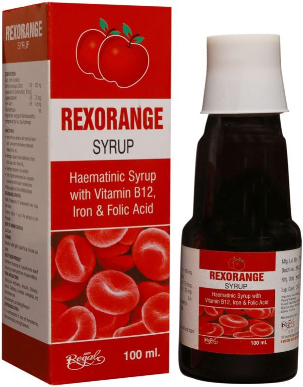 Rexorange Syrup 100ml, Taste : Sweet at Best Price in Amritsar - ID ...