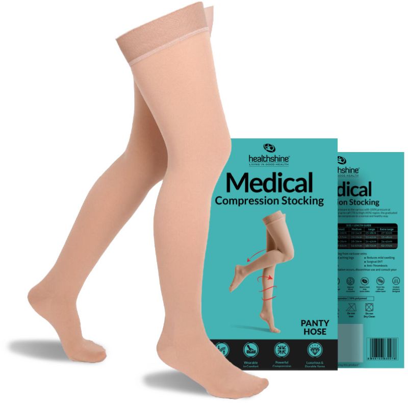 Healthshine Nylon Medical Compression Stocking, Color : Skin at Rs 2990 ...