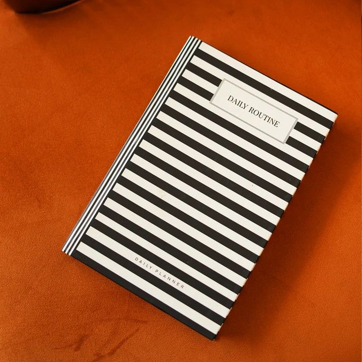 Daily Routine Undated Daily Planner Diary A5 Size Hardcover Planner. at ...