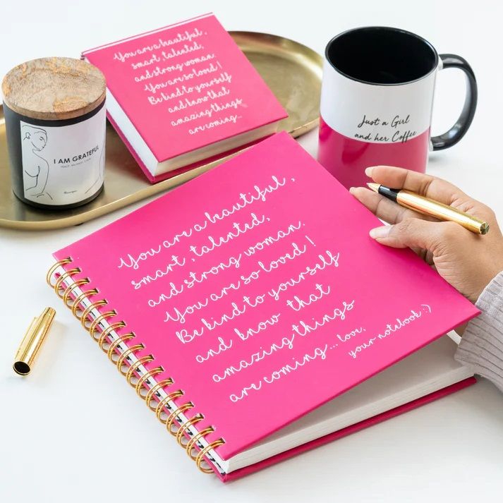 You Are Beautiful Wiro Bound Notebook 9.75