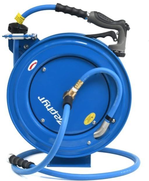 Zephyr Auto-retractable Water Hose Reels 10mm X 15m Dual Arm Heavy Duty (ZWR1015HD) at Rs 14853 ...