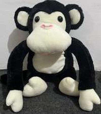 Plush Huggable Monkey Soft Toy, Color : Black For Kid Playing at Rs 499 ...