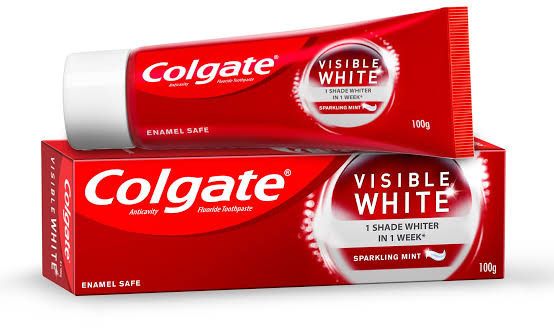 Colgate Visible White Toothpaste, Packaging Size : 100 Gm, Packaging ...