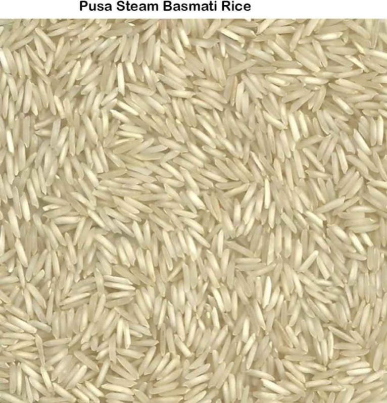 Fully Polished Pusa Steam Basmati Rice, Color : Creamy, Variety : Long ...