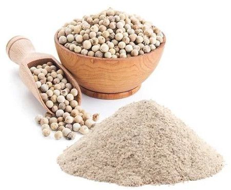 Natural White Pepper Powder, Packaging Type : Packet, Specialities ...