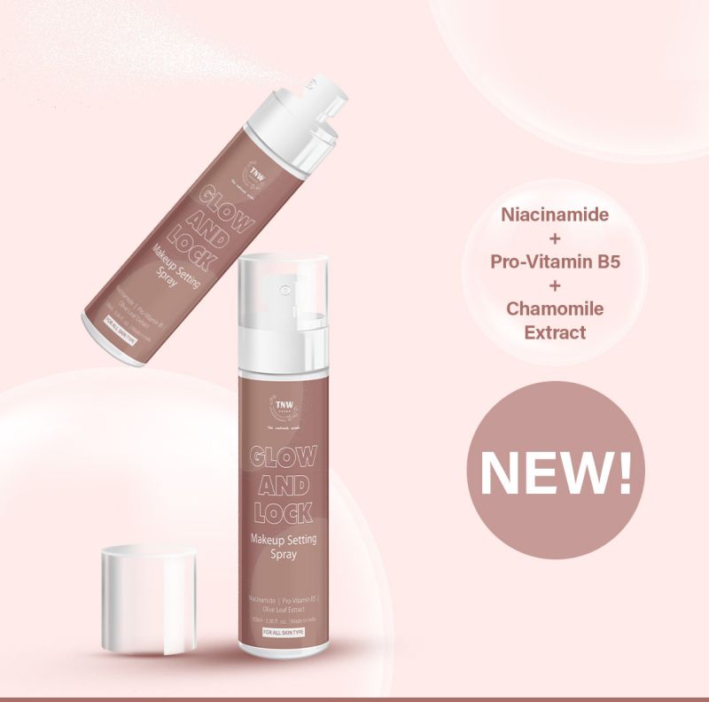 Tnw The Natural Wash Glow Lock Makeup Setting Spray at Rs 349 in Delhi ...
