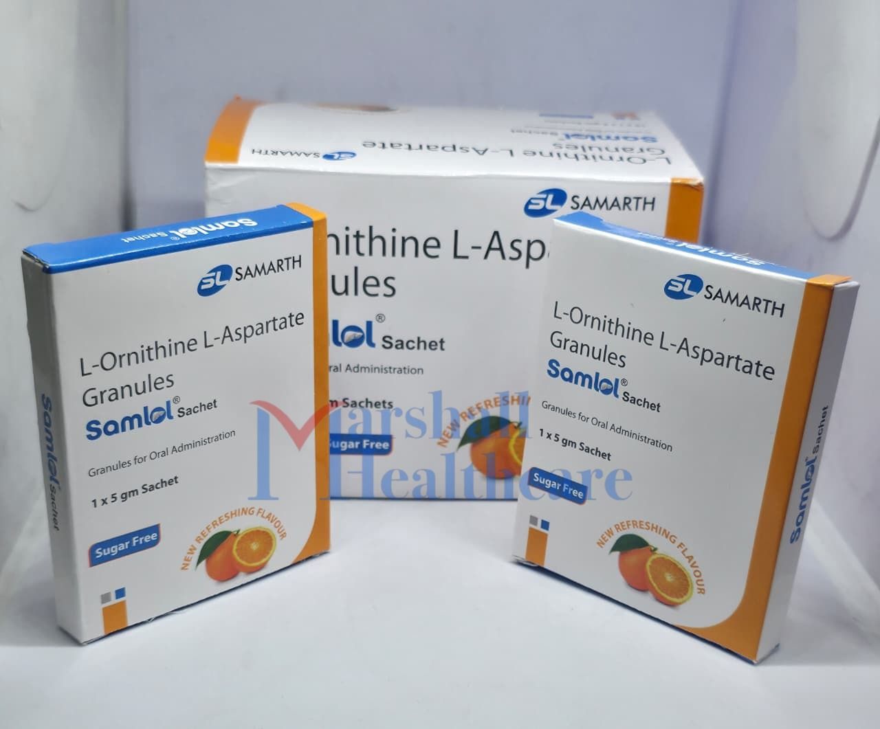 Ornithine L Aspartate, Brand Name : Samlol, Form : Powder at Rs 125 in ...