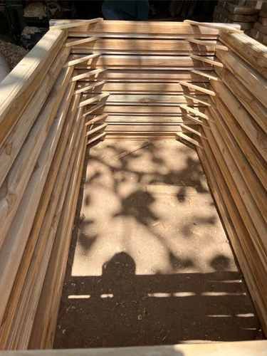 Fixed Teak Wood Door Frame, Color : Brown at Rs 3300 in Kheda - ID: 8493366