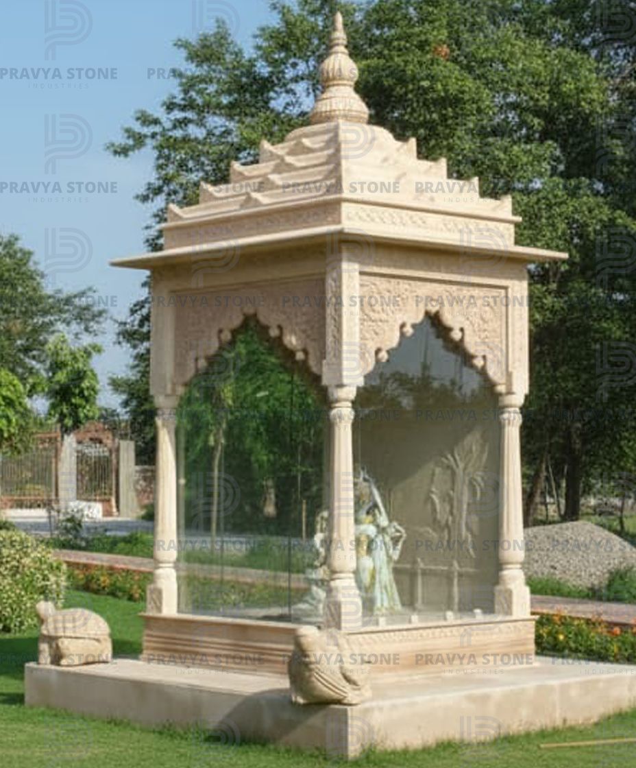 Color Coated Stone Dome Chhatri Temple at Best Price in Dausa - ID: 8484051