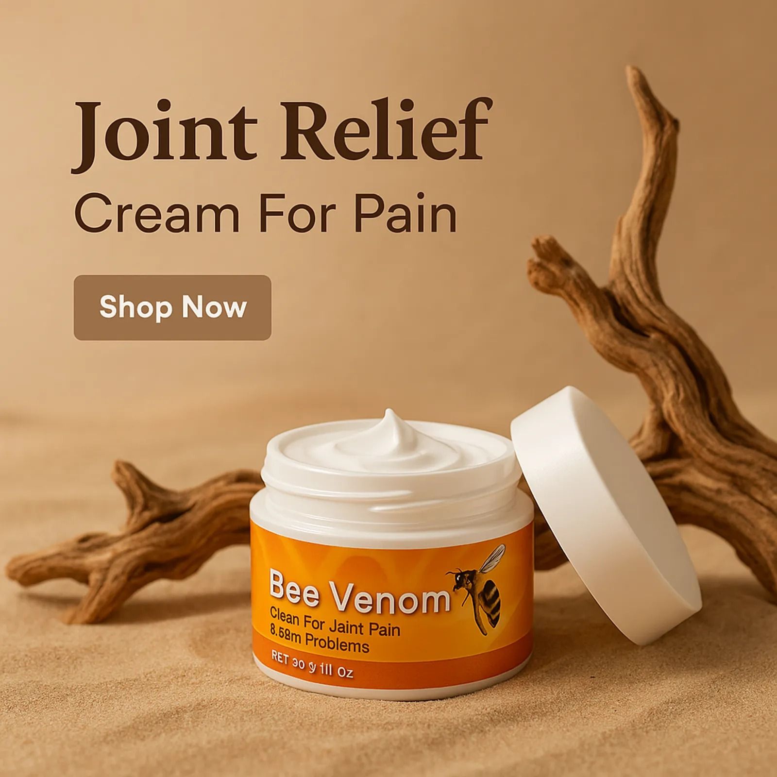 Bee Venom Cream for Joint Pain & Skin Problem at Rs 35 in Surat - ID ...