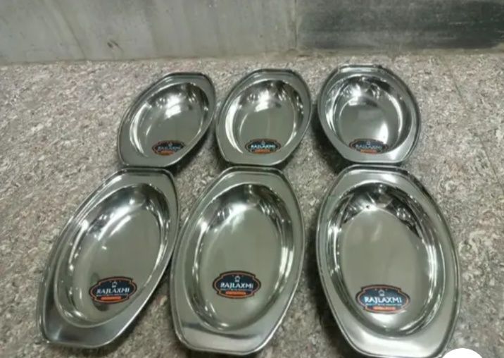 Stainless Steel Dish Plate, Color : Silver, Length : 10 at Rs 1100 in ...