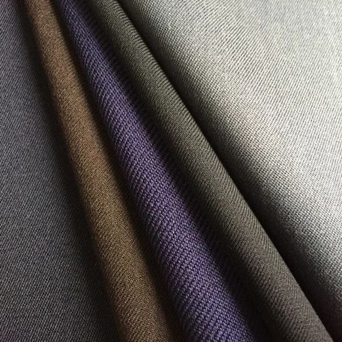 Polyester Suiting Fabric, Color : Solid, Width : 58 Inch at Best Price ...