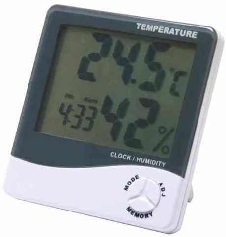 Plastic Digital Lab Hygrometer, Color : White at Best Price in Delhi ...