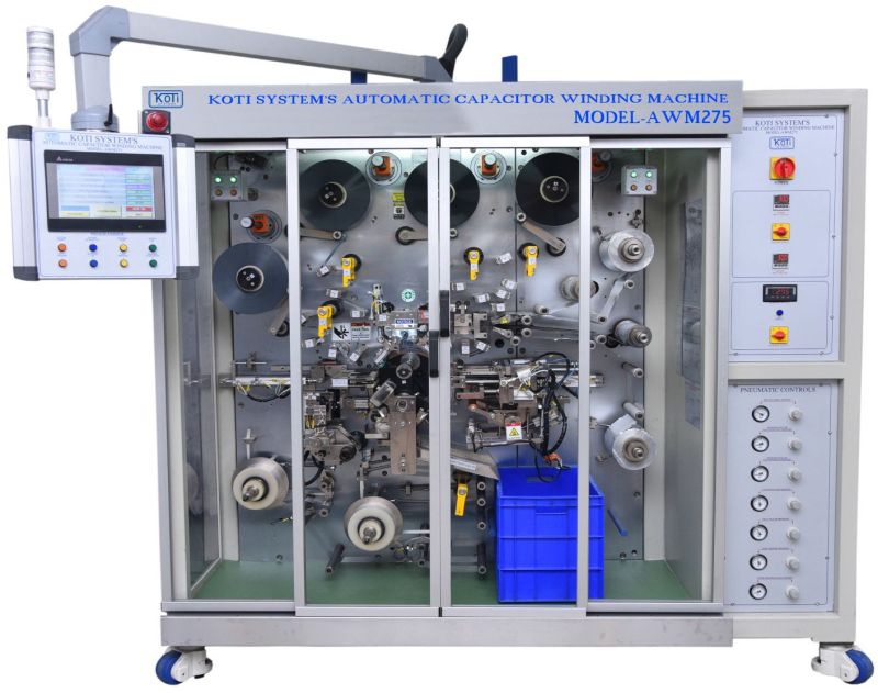 Electric Stainless Steel AWM275 Automatic Capacitor Winding Machine at ...