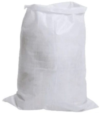 Plain Color HDPE Woven Sack Bag, Color : Milky White For Packaging at ...
