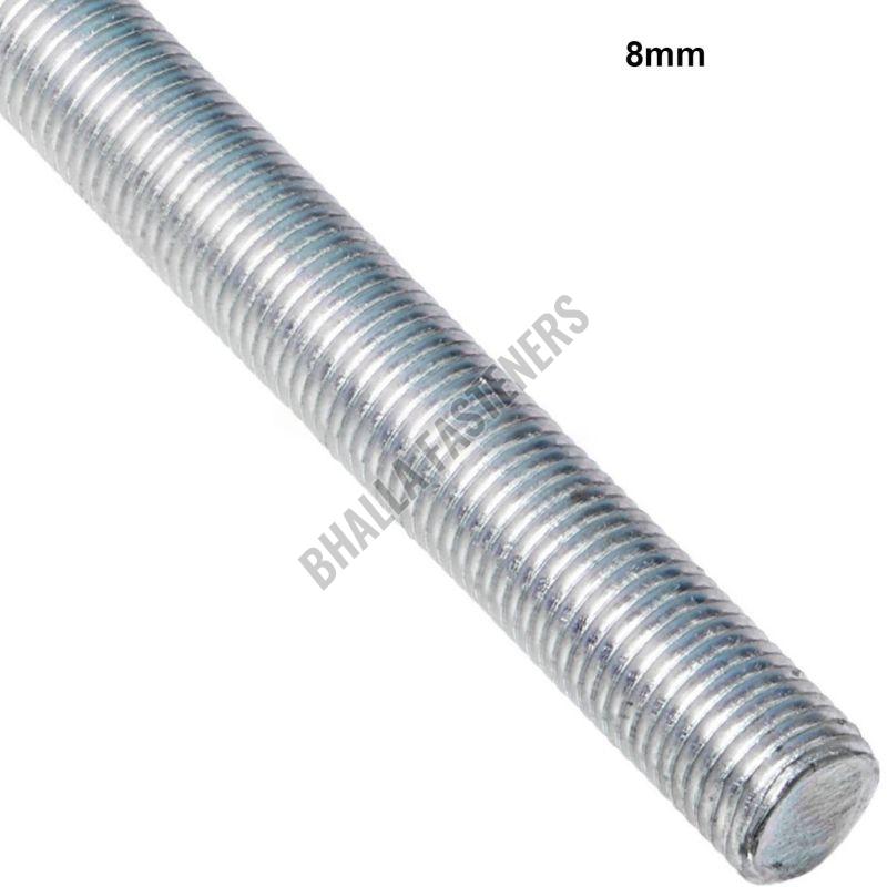 8 Mm Mild Steel Threaded Rod For Fitting Use at Best Price in Ludhiana ...