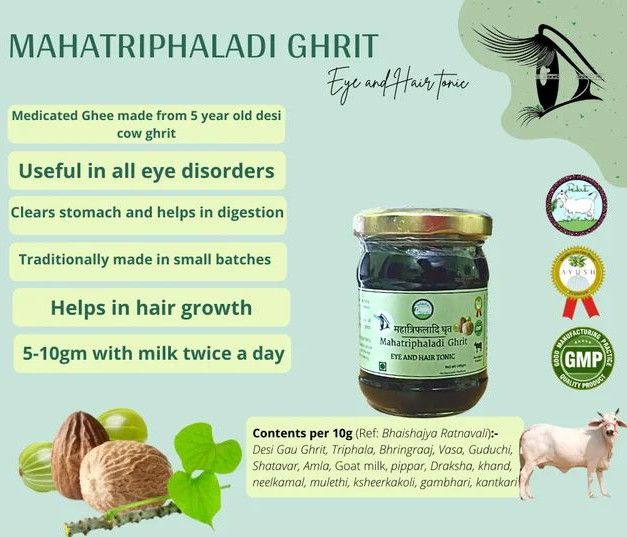 100gm Mahatriphaladi Ghrit, Color : Light Yellow at Rs 750 in Noida ...